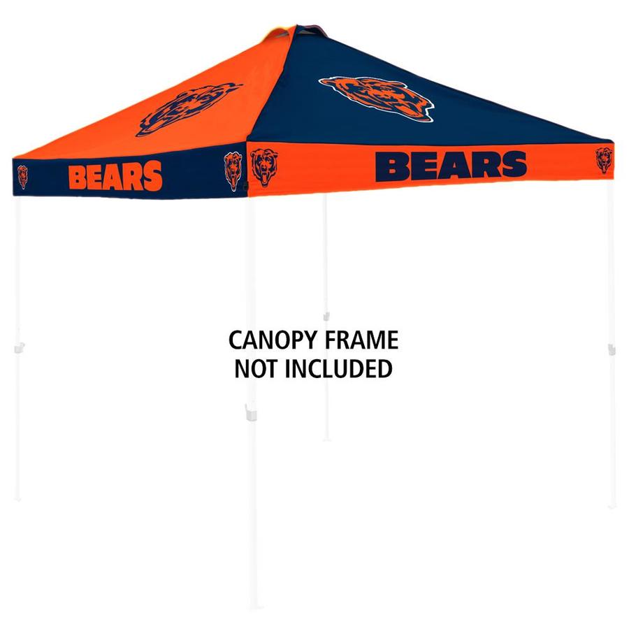 Logo Brands Checkerboard Canopy Top 1 Chicago Bears Team Color NFL ...