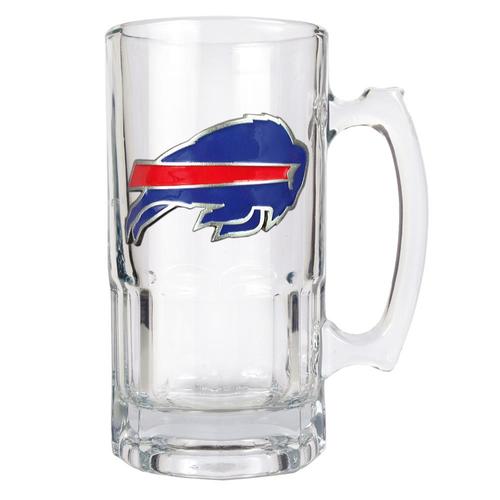 GREAT AMERICAN Buffalo Bills Glass Beer Mug in the Drinkware department ...