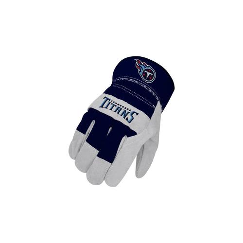 The Sports Vault Unisex Tennessee Titans Leather Multipurpose Gloves ...
