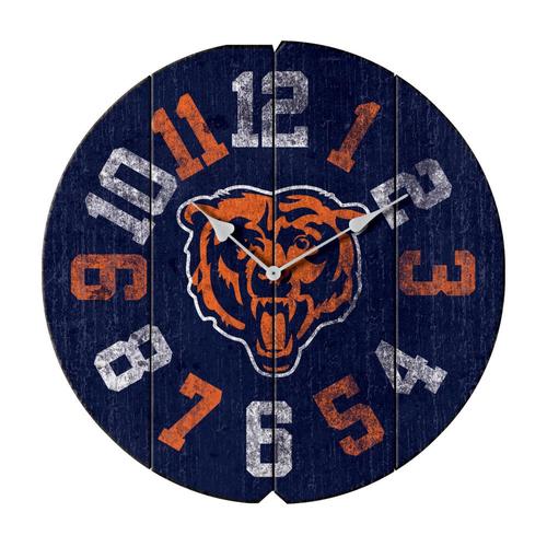 Imperial International Chicago Bears NFL Vintage Clock Digital Round ...