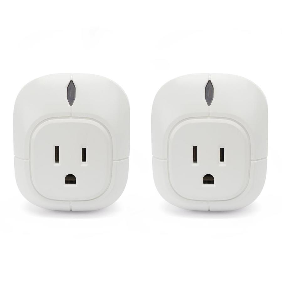Fox&Summit 120-Volt 1-Outlet Indoor Smart Plug (2-Pack) in the Smart ...