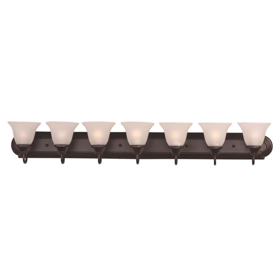 Maxim Lighting Essentials- 801x 7-Light Bronze Transitional Vanity ...