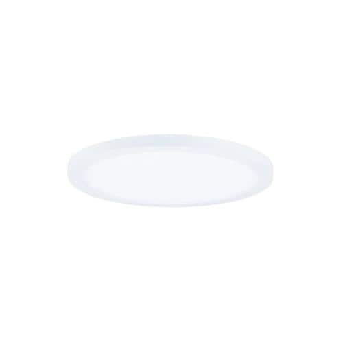 Maxim Lighting Wafer 7-in White Transitional LED Flush Mount Light ...