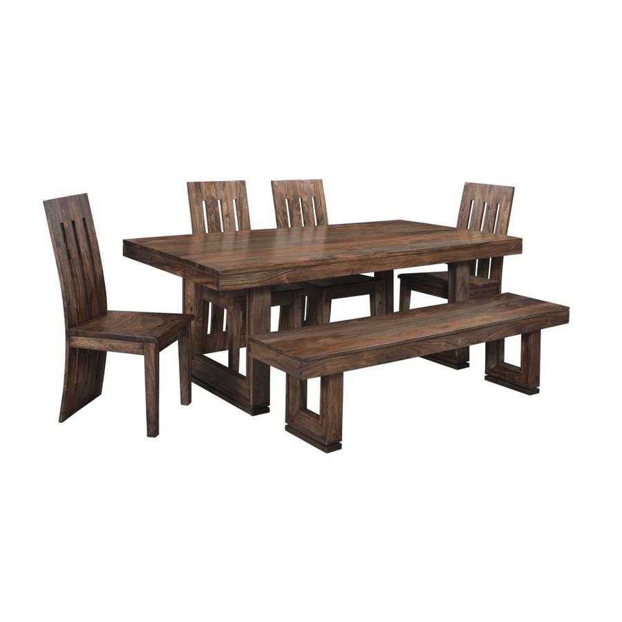 Coast to Coast Brownstone Collection Brownstone Nut Brown Wood Dining ...