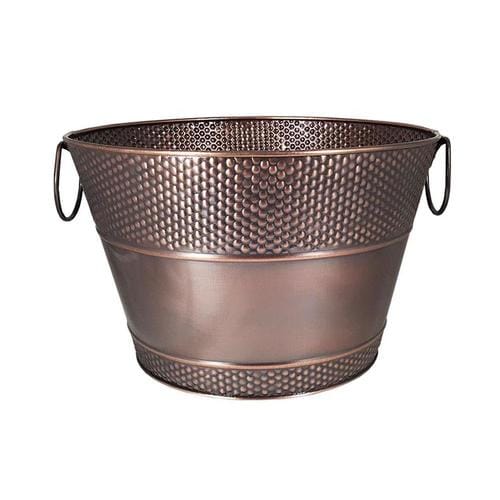 BREKX 1-Gallon Copper Galvanized Iron Ice Bucket at Lowes.com