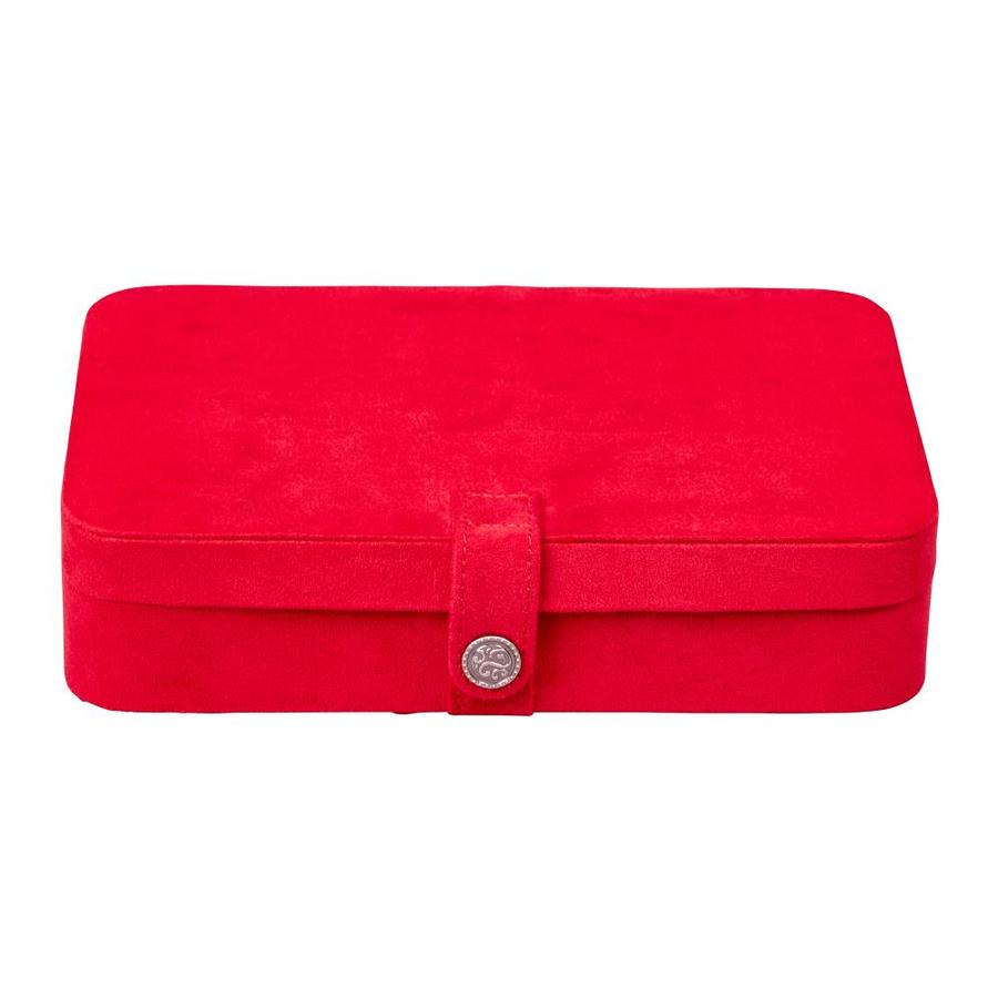 Mele & Co. Maria Plush Fabric Jewelry Box with Twenty-Four Sections in ...