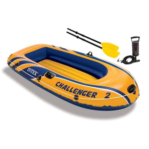 Intex Challenger 93-in Orange 1 Raft PVC Dinghy in the Dinghies ...