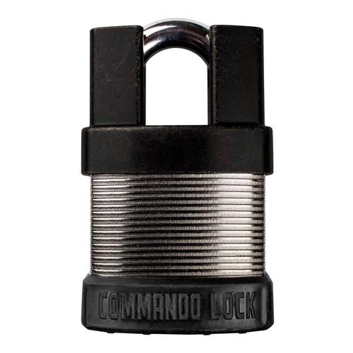 Commando Lock 1.75-in Steel Keyed Padlock at Lowes.com
