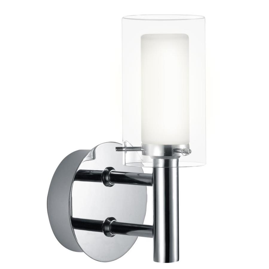 EGLO Palermo 1-Light Chrome Modern/Contemporary Vanity Light at Lowes.com
