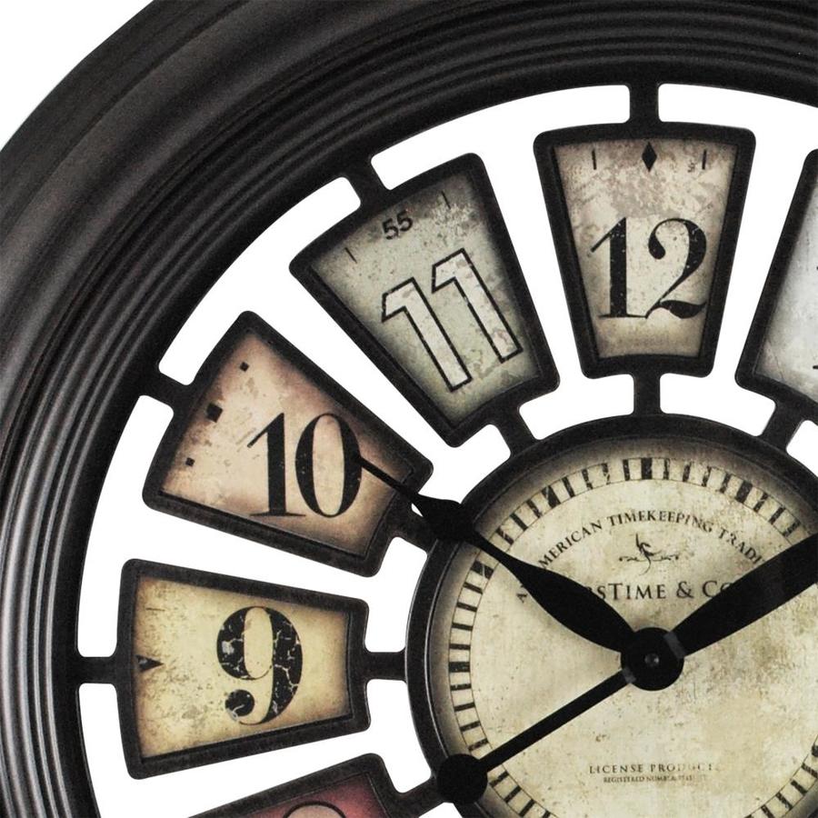 FirsTime FirsTime and Co.® Industrial Chic Wall Clock in the Clocks ...