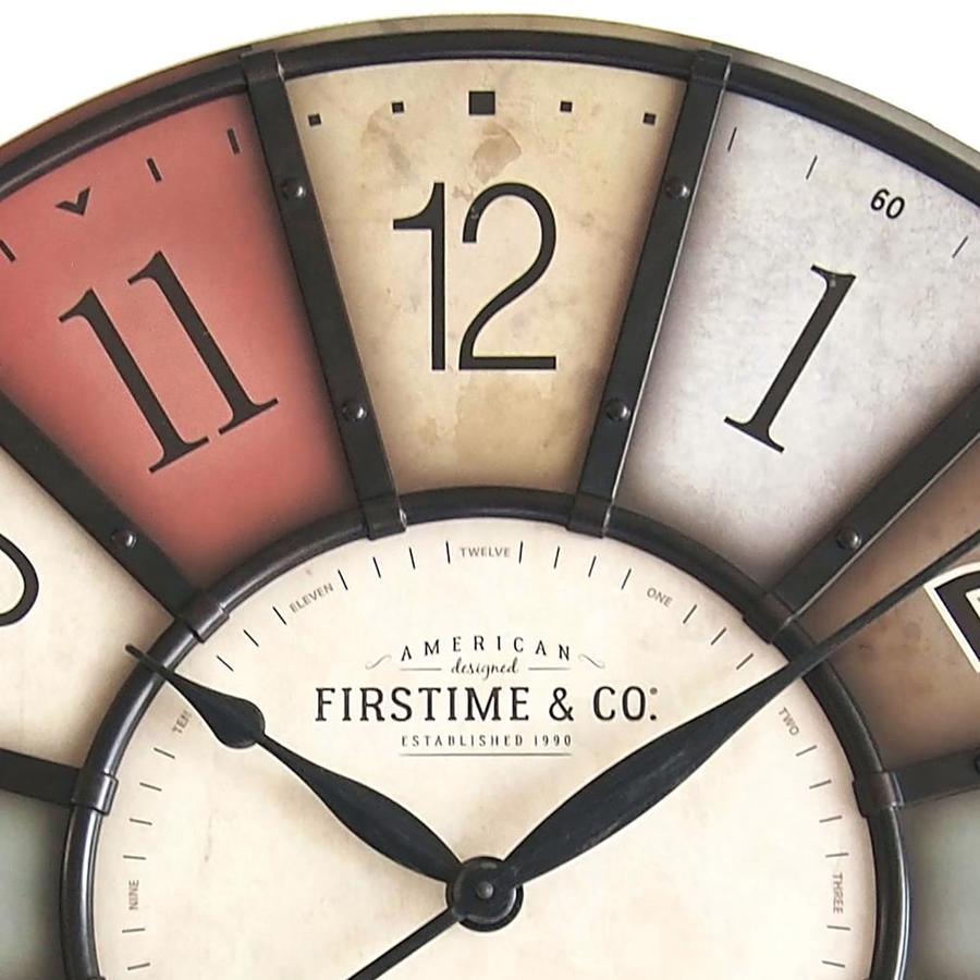 FirsTime FirsTime and Co.® Color Motif Wall Clock in the Clocks ...