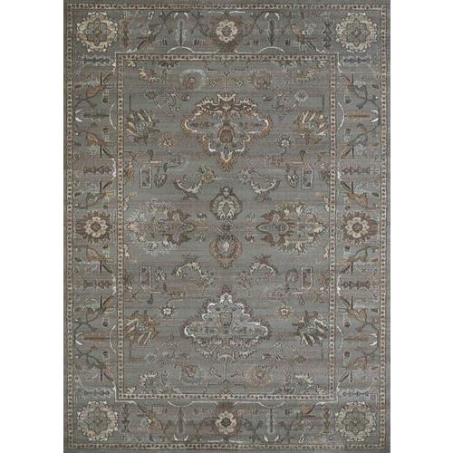 Radici USA Colosseo Gray Indoor Vintage Area Rug (Common: 8 x 10 ...
