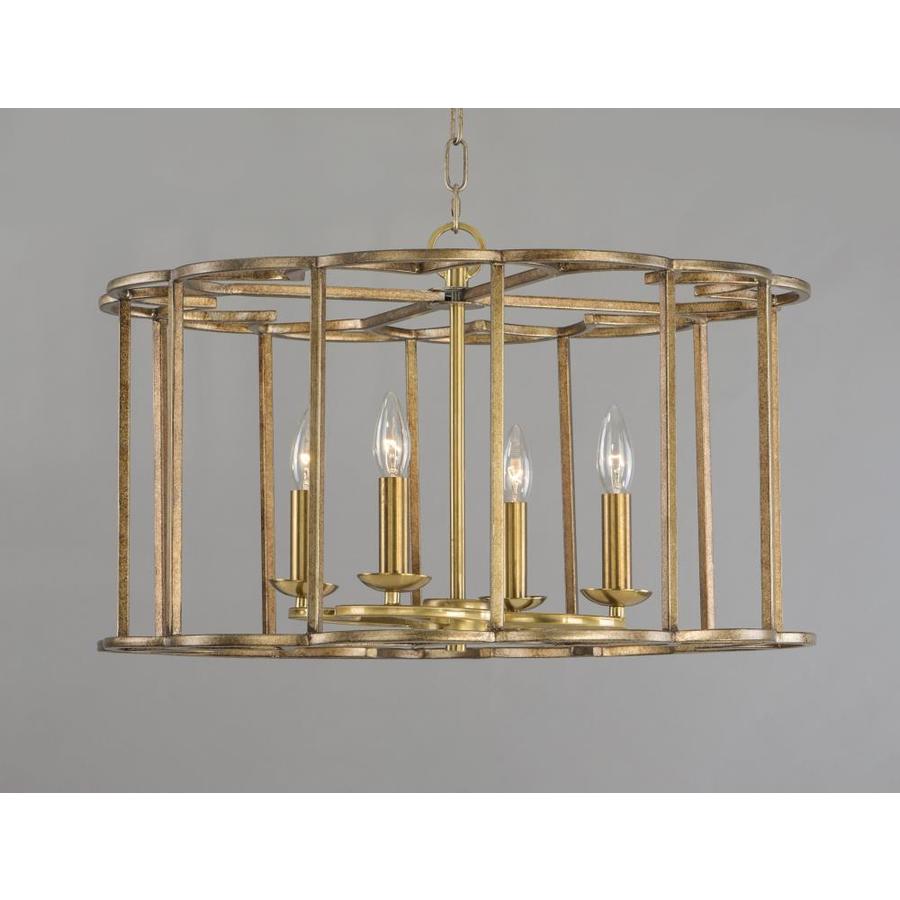 Maxim Lighting Helix 4-Light Bronze Fusion Rustic Chandelier at Lowes.com