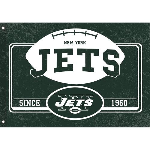 Team Sports America 3-ft W x 4.3-ft H New York Jets Flag in the ...