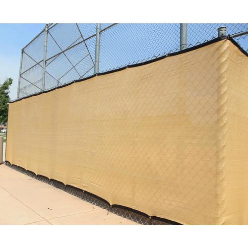 NCSNA Heavy Duty 8 Ft. x 50 Ft. Privacy Fence Screen Tan at Lowes.com