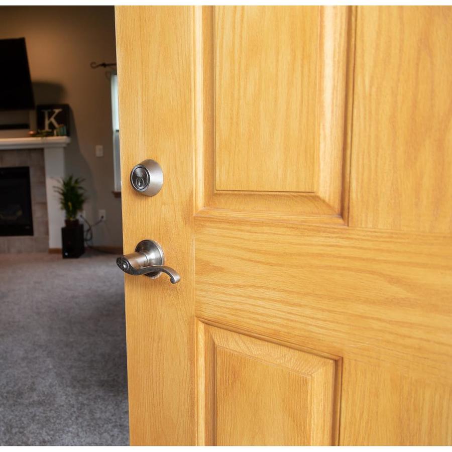 Design House Satin Nickel Keyed Entry Door Knob in the Door Knobs ...