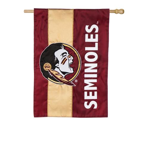 Team Sports America Embellish House Flag, Florida State University in ...