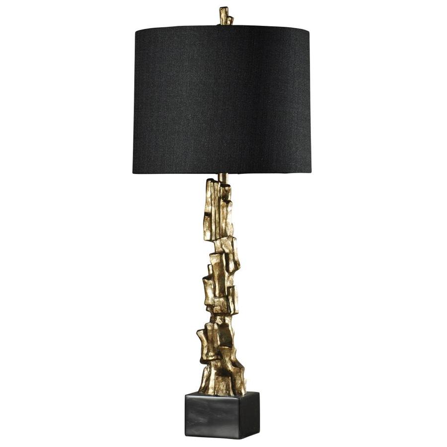 StyleCraft Home Collection 42-in Vintage Gold Incandescent Table Lamp ...