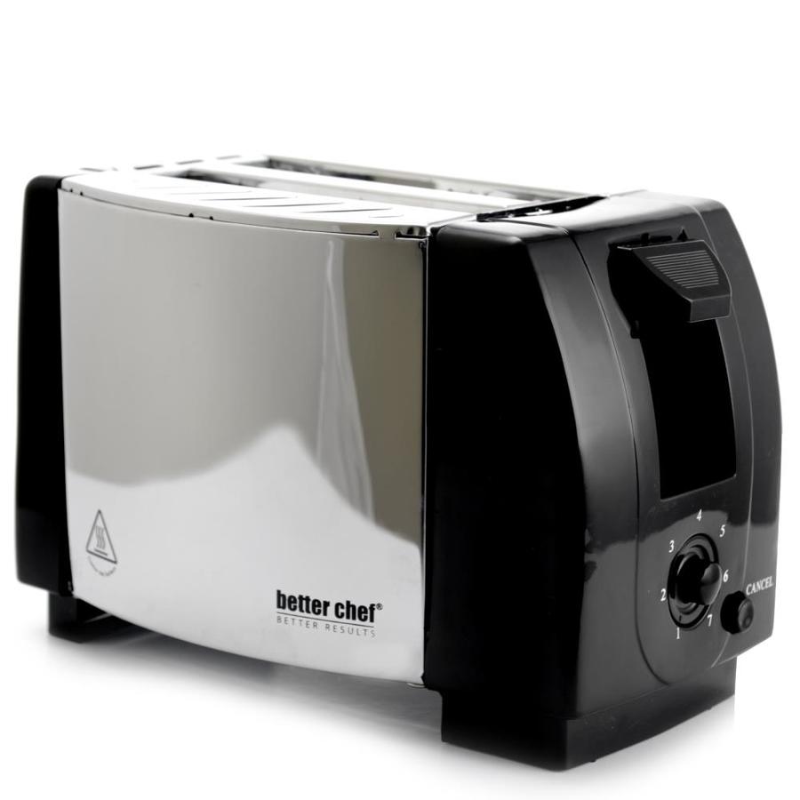 Better Chef 2-Slice Stainless Steel Toaster in the Toasters department ...