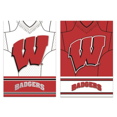 Team Sports America Double Sided House Flag, University of Wisconsin ...
