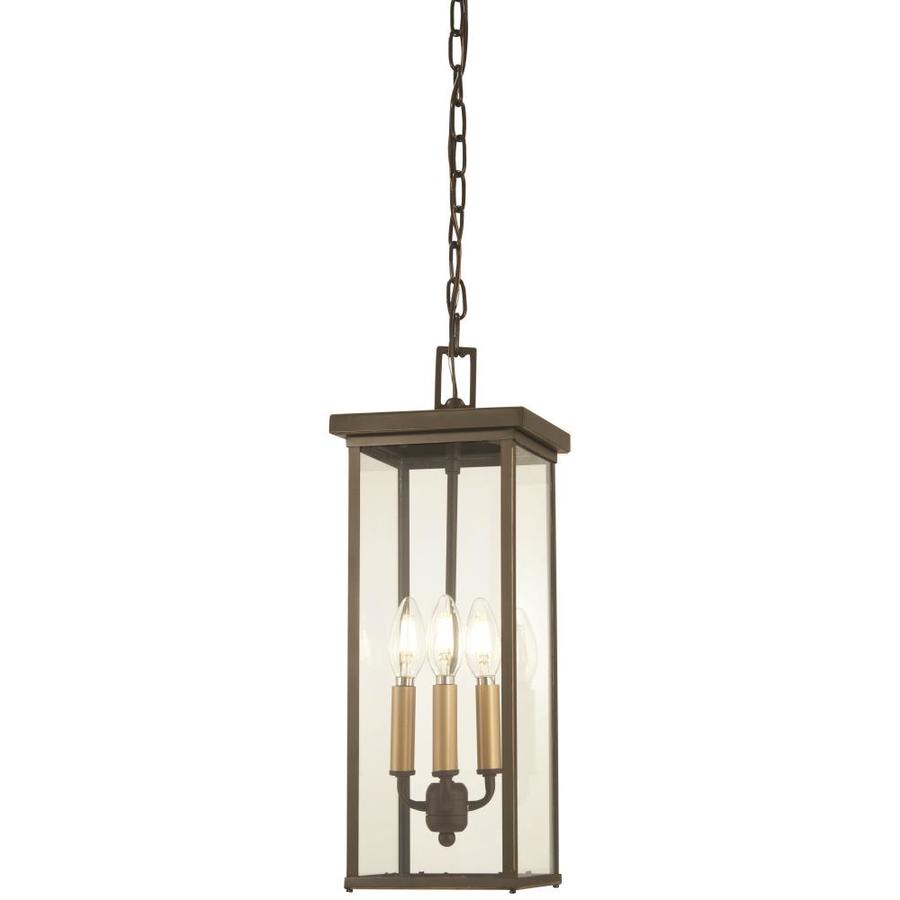 Minka Lavery Casway Oil Rubbed Bronze with Gold Highlights Pendant ...