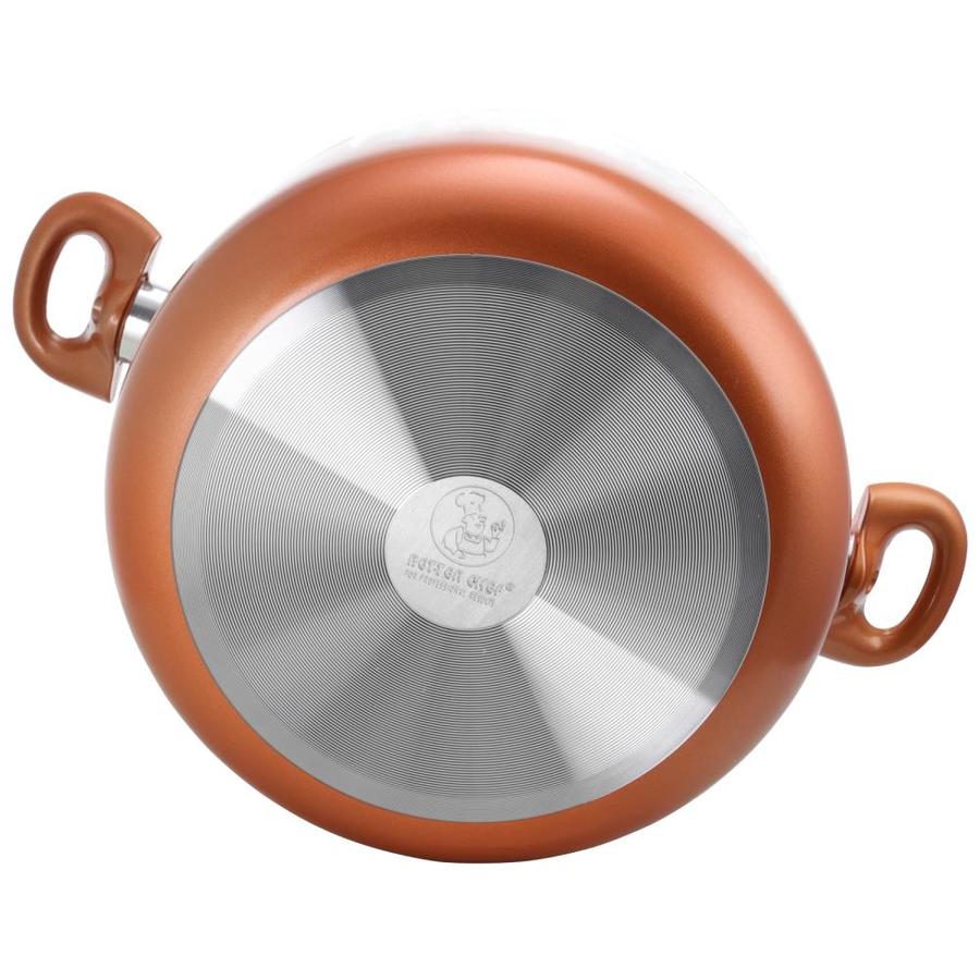 Better Chef Better Chef 2 Qt﻿ Copper Colored Ceramic Coated Dutch Oven ...