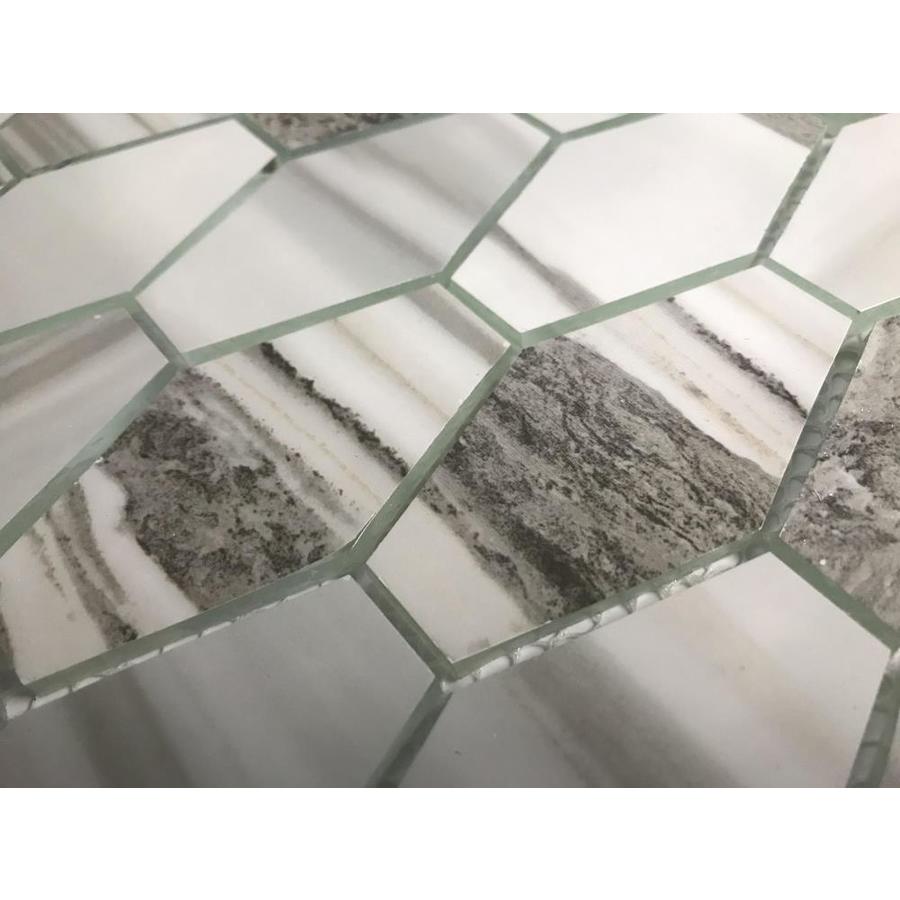 Abolos Musico 10-Pack Urban Corteccia White/Multi 12-in x 12-in Multi ...