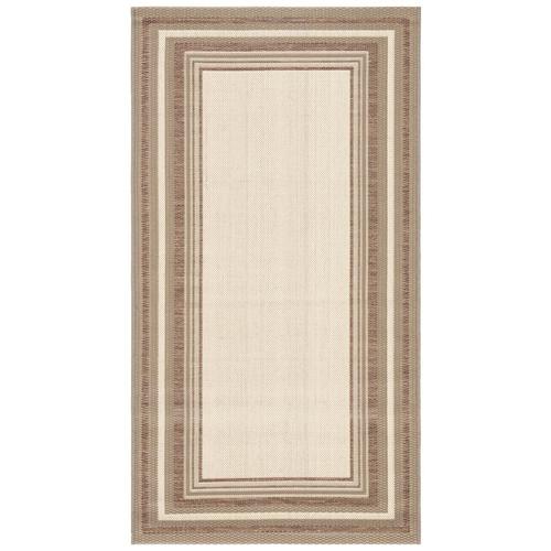 Safavieh Courtyard 2-ft-7-in X 5-ft (Beige/Brown) 3 x 5 Beige/Brown ...