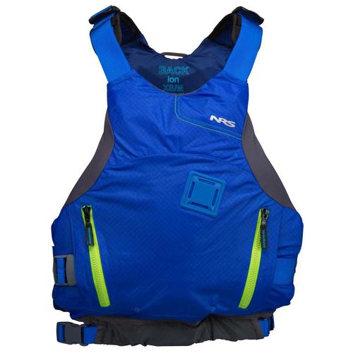 NRS Ion PFD Coast Guard Certified Floating Adult Life Jacket Vest, Blue ...