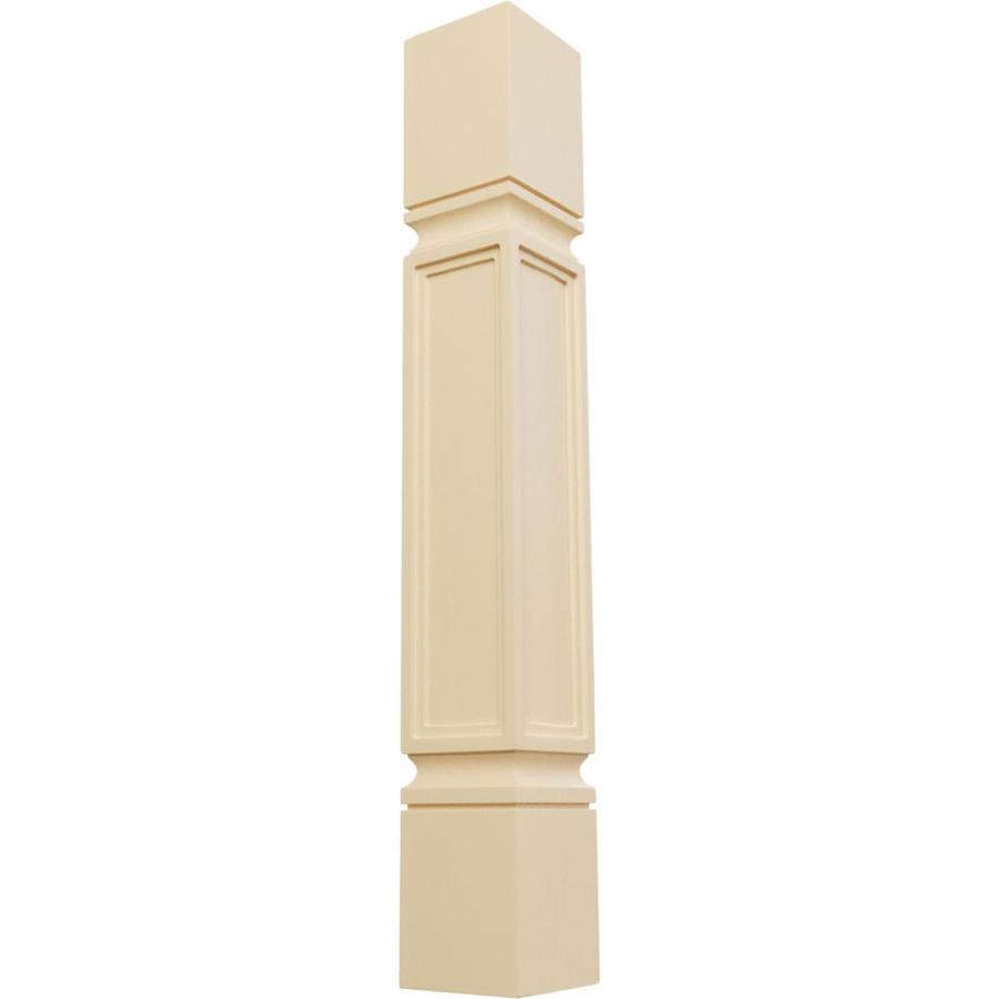 Ekena Millwork Kent Raised Panel Cabinet Column 5-in x 2.96-ft ...