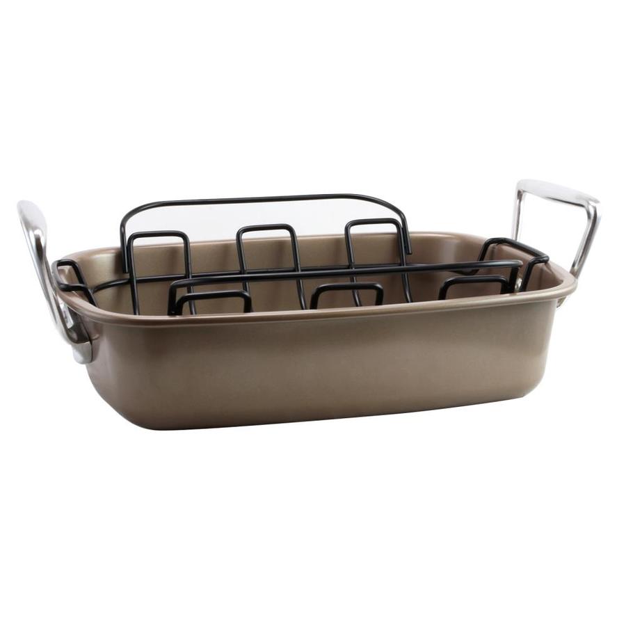 Gibson Home Gibson Home Harvest Nonstick Roaster with Rack in the ...