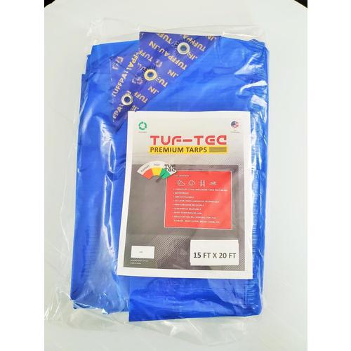 Tuf-Tec Premium 15-ft x 20-ft Plastic Tarp at Lowes.com