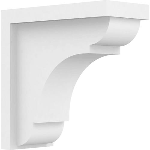 Ekena Millwork Standard BryantGrade 8-in PVC Wall Bracket in the Angles ...