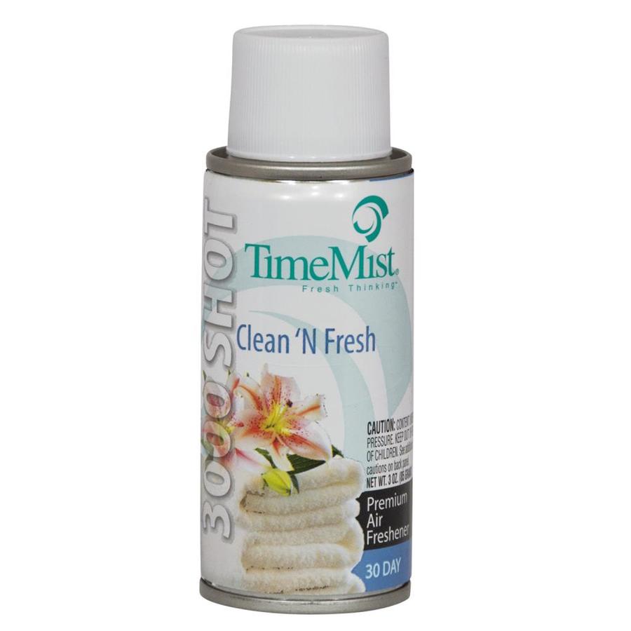 TimeMist 3000 Shot Micro Metered Air Freshener Refill, Clean N' Fresh ...