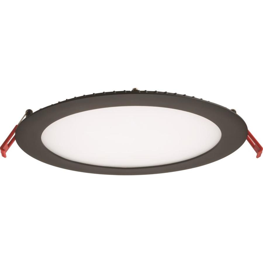 Lithonia Lighting Wafer Integrated LED 4-in 65-Watt Equivalent Matte ...