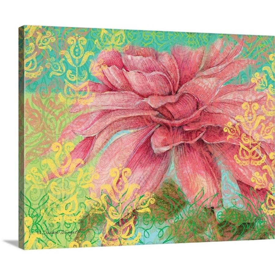 GreatBigCanvas GreatBigCanvas Frameless 16-in H x 20-in W Abstract ...