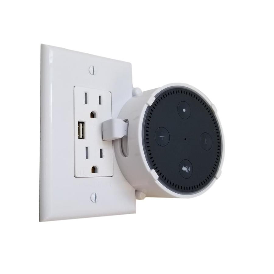 Mount Genie Lock-A-Dot Mount for Echo Dot 2ND - White in the Smart ...