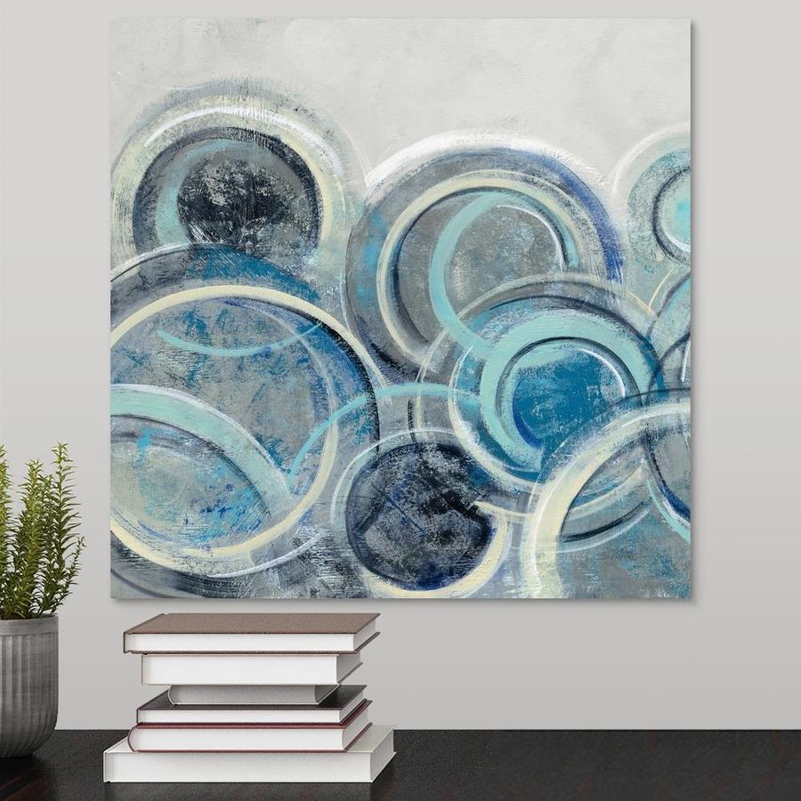 GreatBigCanvas GreatBigCanvas Frameless 16-in H x 16-in W Abstract ...