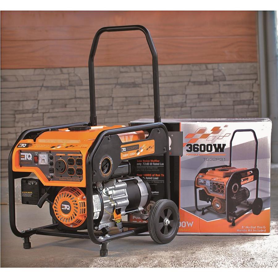 ETQ 3200-Watt Gasoline Portable Generator with Oem Engine in the ...