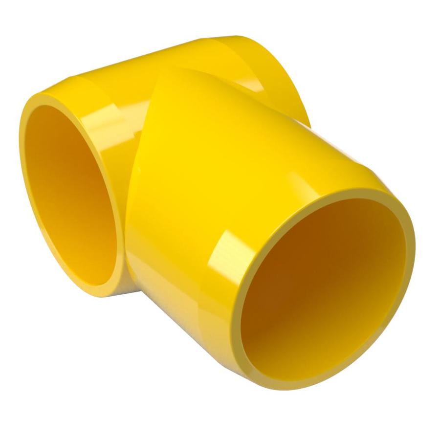 PVC Pipeworks 1-1/4-in x 1-1/4-in dia Slip Elbow Tee PVC Fitting (4 ...