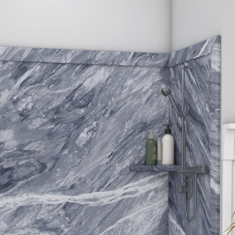 FlexStone Elite 32 in. x 60 in. x 60 in. Tub Surround in Beaumont in ...
