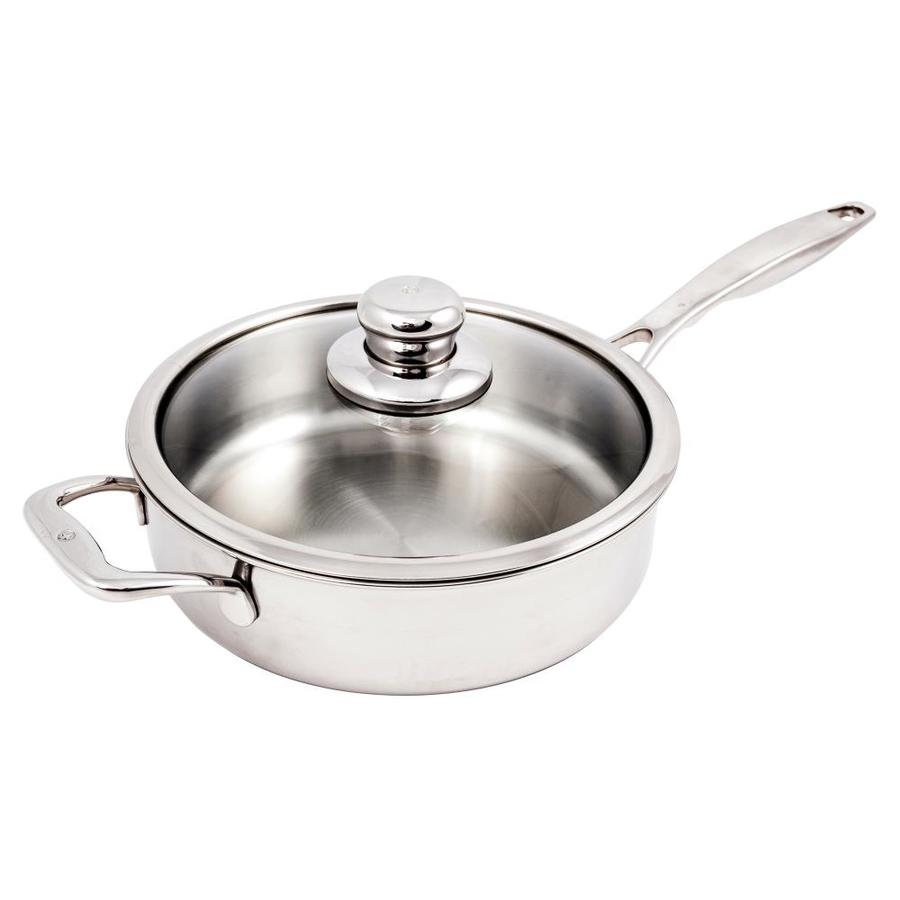 Swiss Diamond 2-Piece HD Classic 9.5-in Stainless Steel Cooking Pan ...