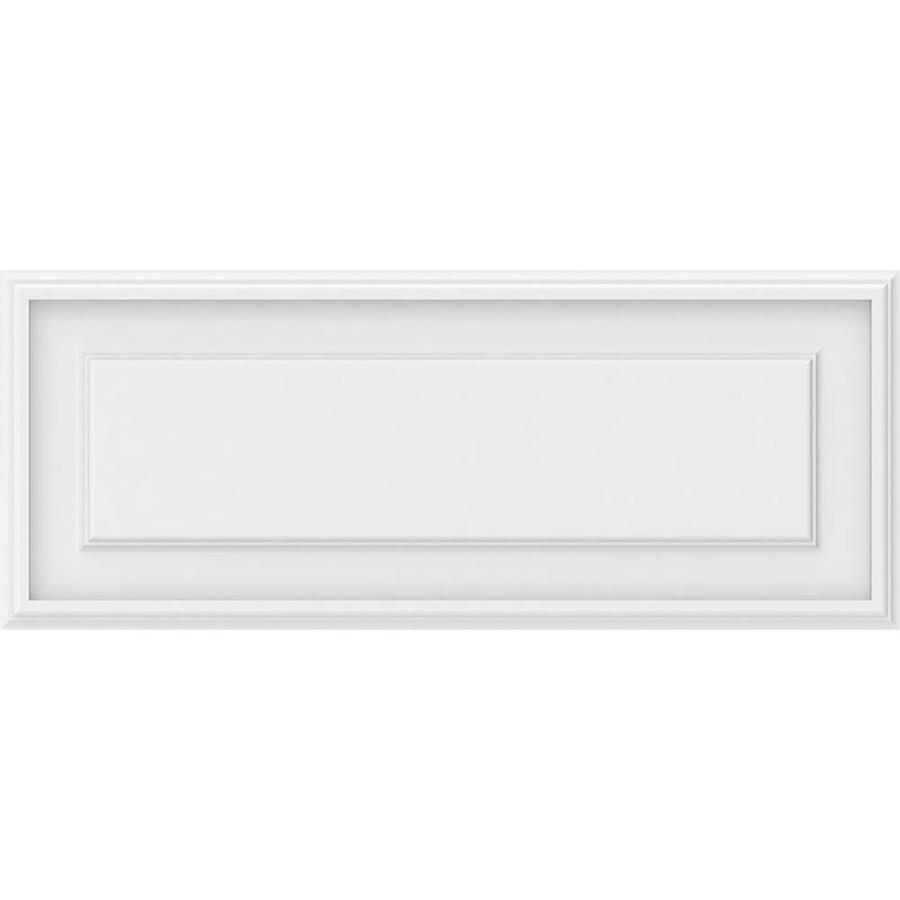 Ekena Millwork Legacy 30-in x 12-in Smooth Off-White Wall Panel in the ...