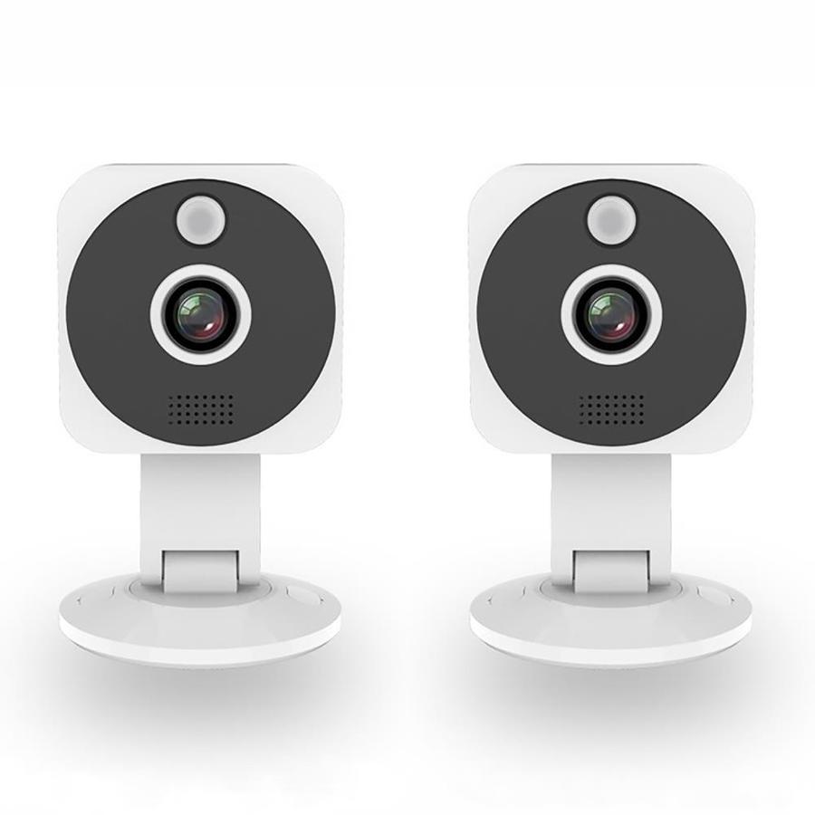 NexHT Hardwired Wireless Smart Indoor Security Camera (2-Pack) in the ...