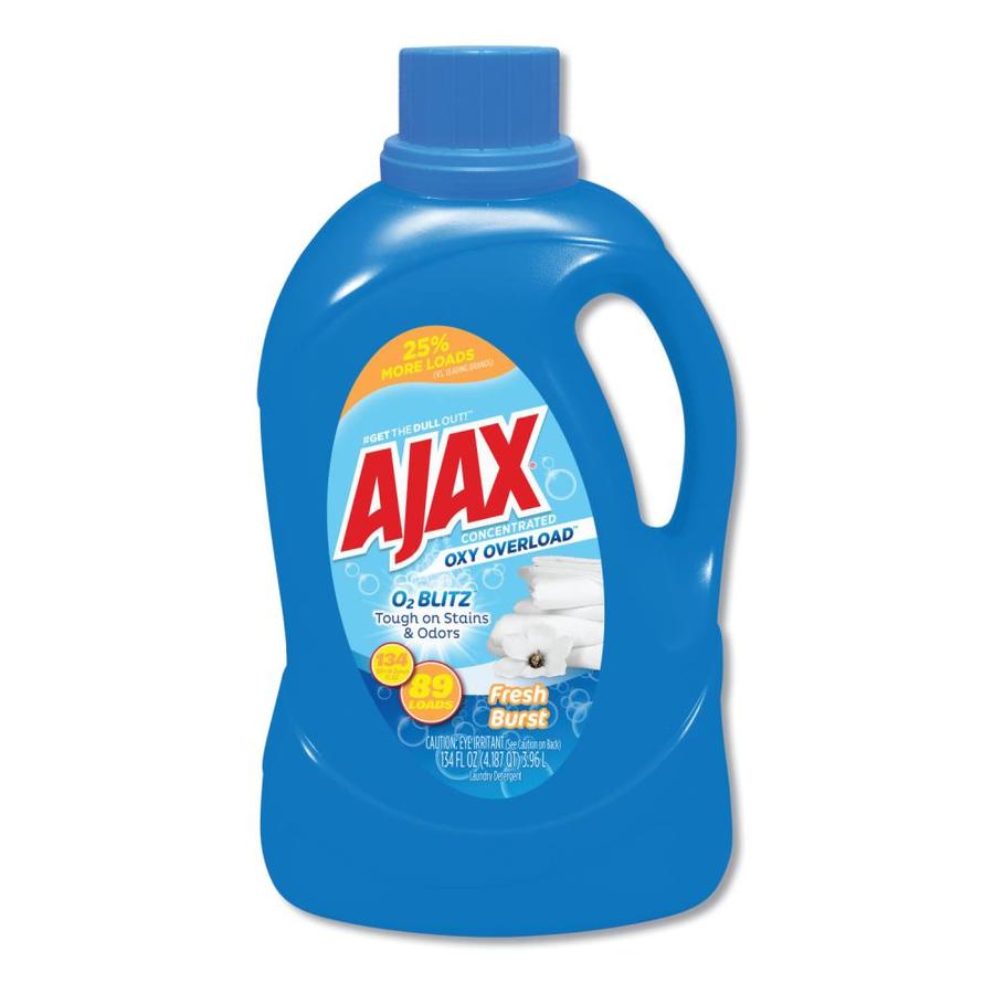 AJAX 4-Pack 134-oz Fresh Burst Laundry Detergent in the Laundry ...