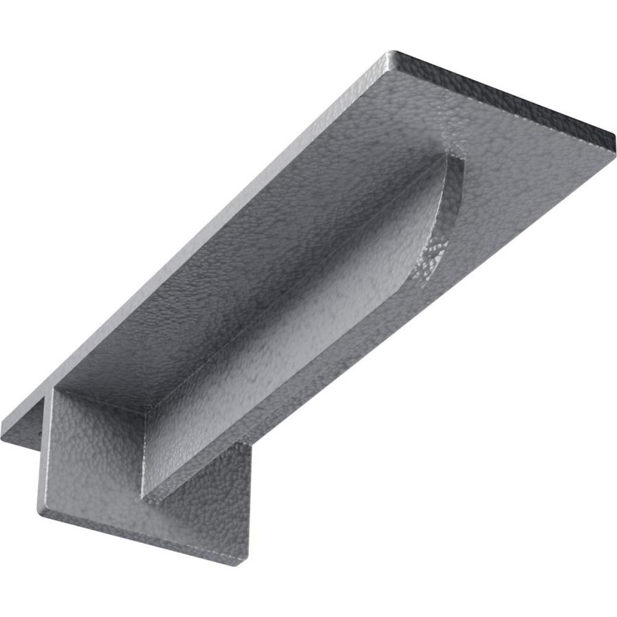 Ekena Millwork Heaton Hidden Support Steel 10-in Steel Mounting Bracket ...