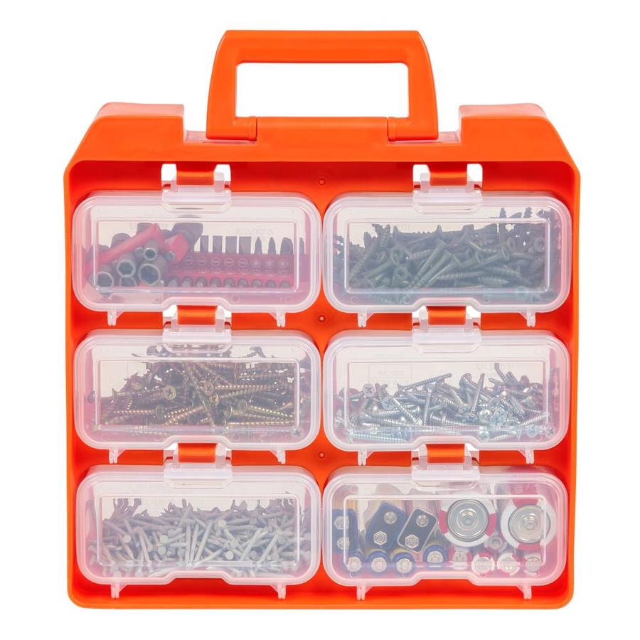 IRIS 6 Compartment Utility Case, Orange at Lowes.com