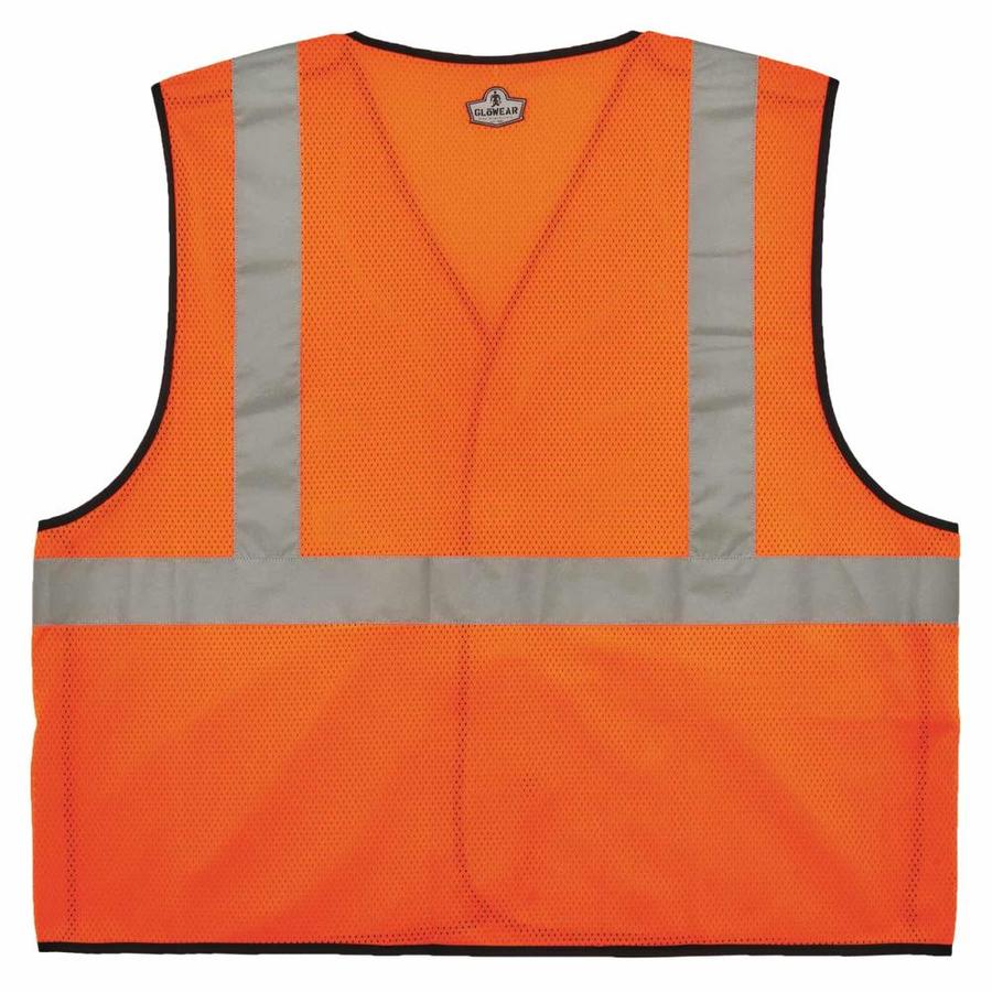 GloWear 2xl/3xl Orange Polyester High Visibility (ANSI Compliant ...