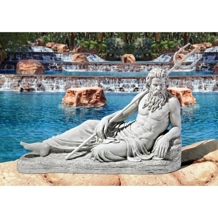 Design Toscano 33-in H x 46-in W Off-White People Garden Statue in the ...