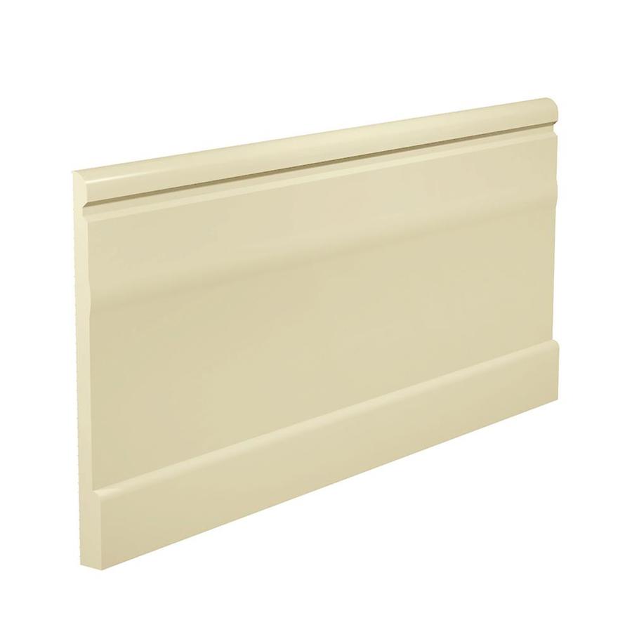 Flexco 5-in x 96-in Almond Vinyl Floor Base in the Floor Moulding ...